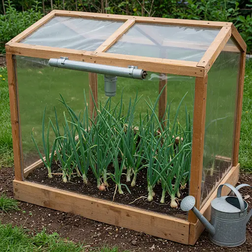 Grow Green Onions All Year Round with a Super Mini Greenhouse - Home ...