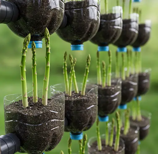 How to Grow Asparagus in Plastic Bottles: A Simple, Space-Saving Method ...