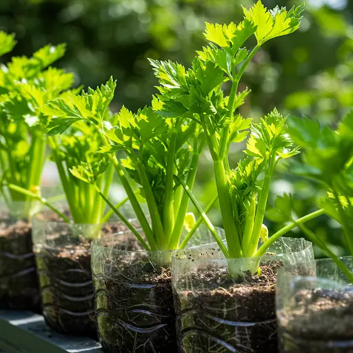 How I Increased Celery Yield 500 Times Using Plastic Bottles - Home ...