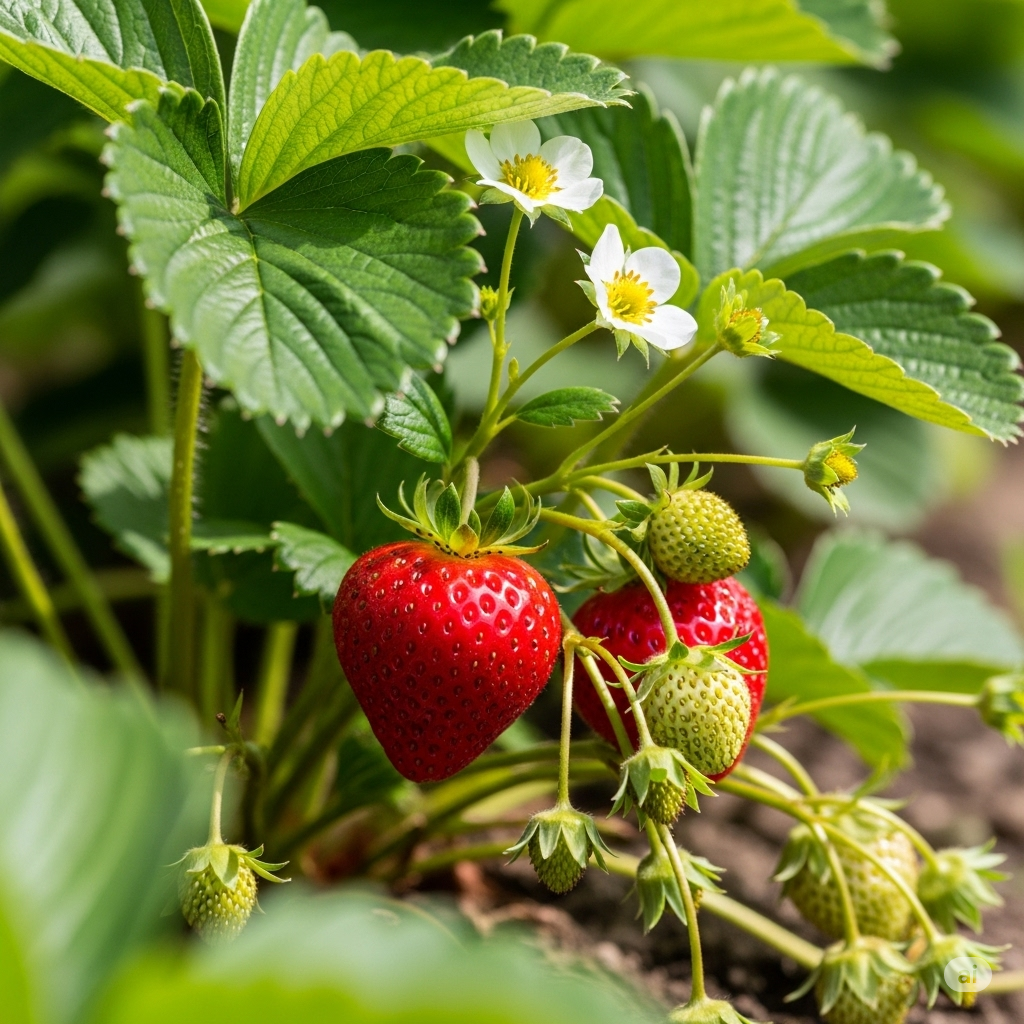 Just 1 Tablespoon and Your Strawberries Will Go Crazy Overnight! - Home ...