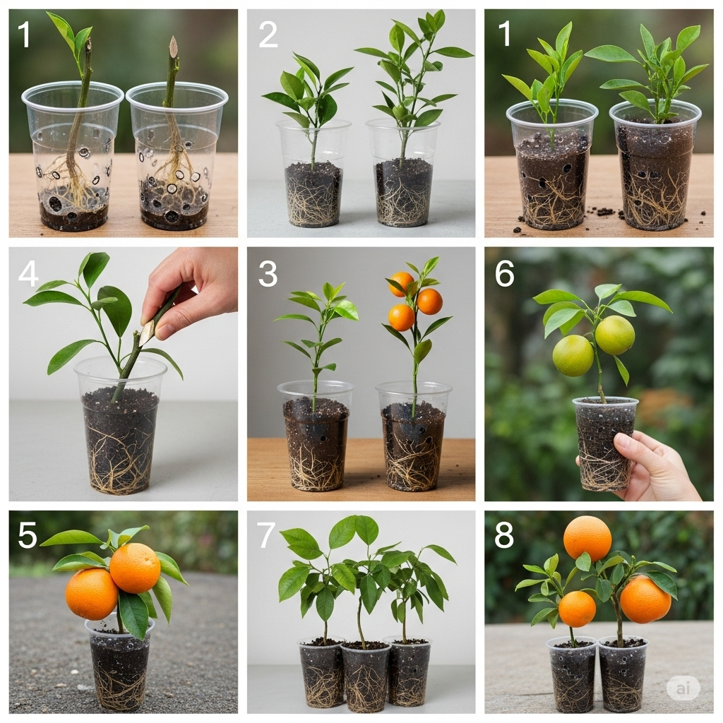 Root Any Plant Super Fast! How to Propagate Citrus and Fruit Trees ...