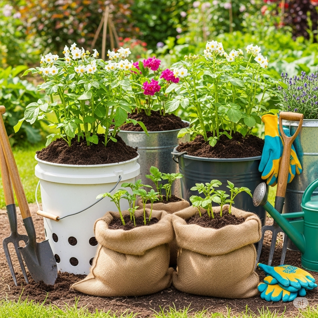 Grow Thousands of Potatoes in Pots All Year Round: How to Plant and ...