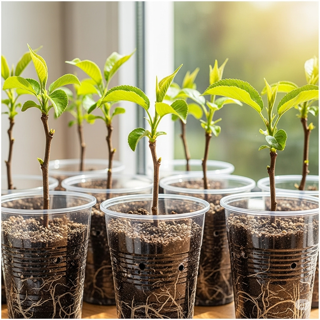 No Plant Resists Rooting with This Method! How to Propagate Fruit Trees ...