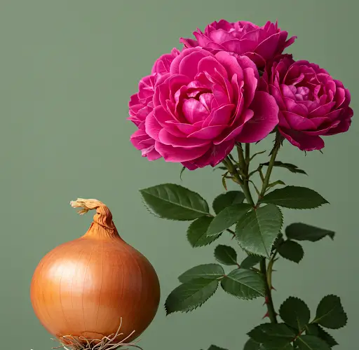 How to Root Rose Cuttings Year-Round Using an Onion - Home Garden Tips