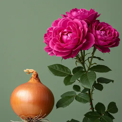 How to Root Rose Cuttings Year-Round Using an Onion - Home Garden Tips