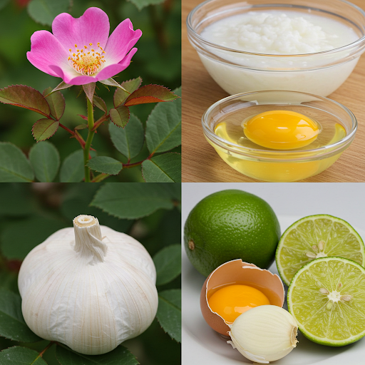 How to Grow Roses from Rose Hips Using Garlic, Egg Yolk, Lime, and Rice ...