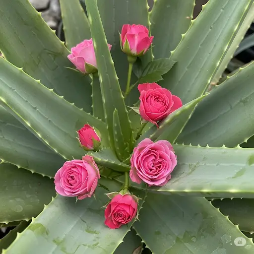 Tricks for Cutting Rose in Aloe Vera: Natural Rooting for Healthy ...