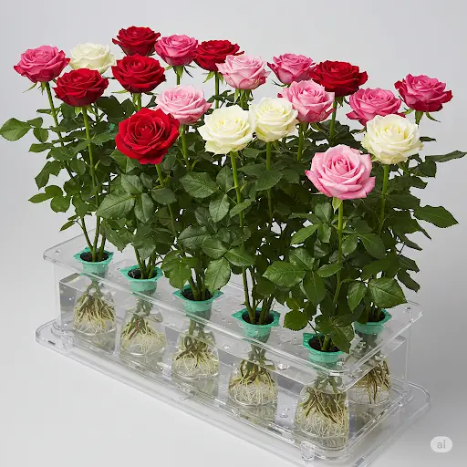 Just One Bottle of This Can Guarantee 100% Success in Hydroponic Rose ...