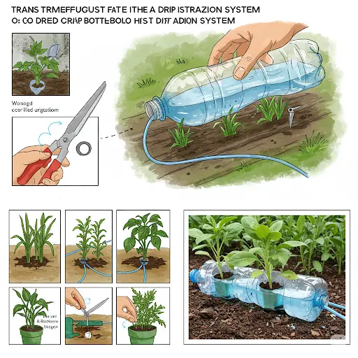 Don’t Throw Away Plastic Bottles—Turn Them into Unique Drip Irrigation ...