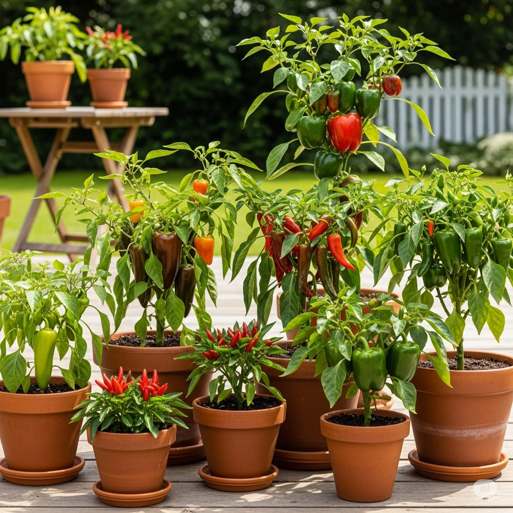 Grow Peppers in Pots: A Surprising and Rewarding Experience - Home ...