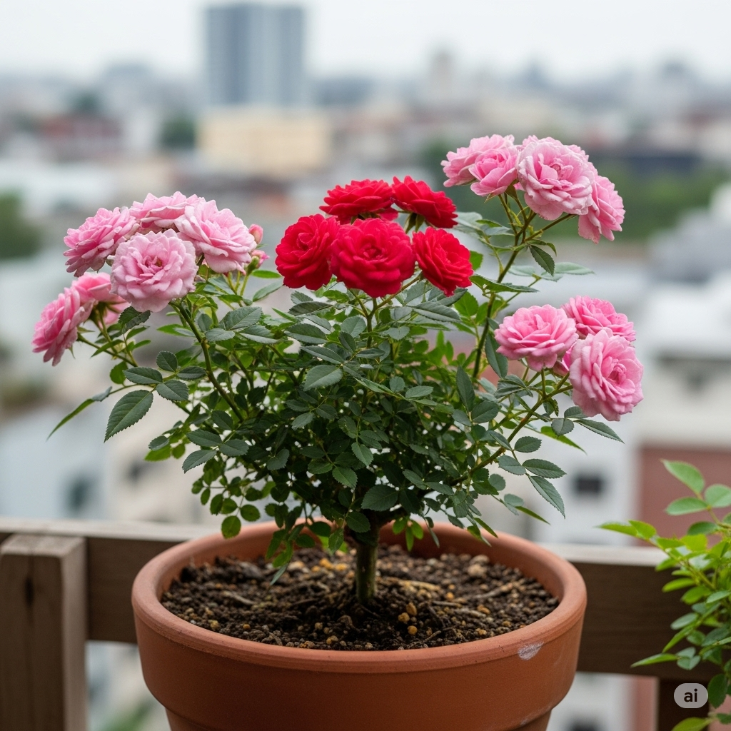 How to Grow Roses in Small Spaces in a Small Corner of Your House ...