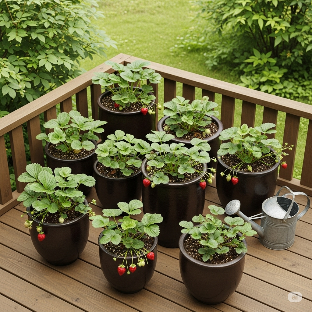 How to Get the Best Strawberry Harvest from Pots - Home Garden Tips
