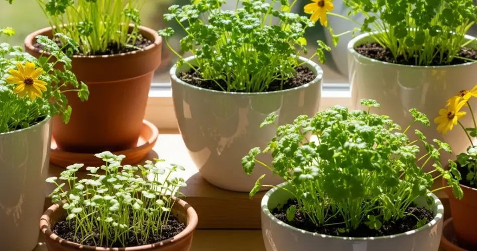 How to cultivate parsley in containers on your sunny windowsill - Home ...
