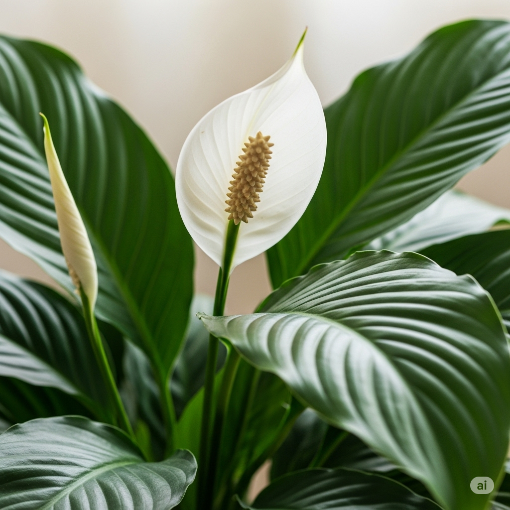 1 Tablet and Peace Lily Will Surprise You with Flowers! Use This ...