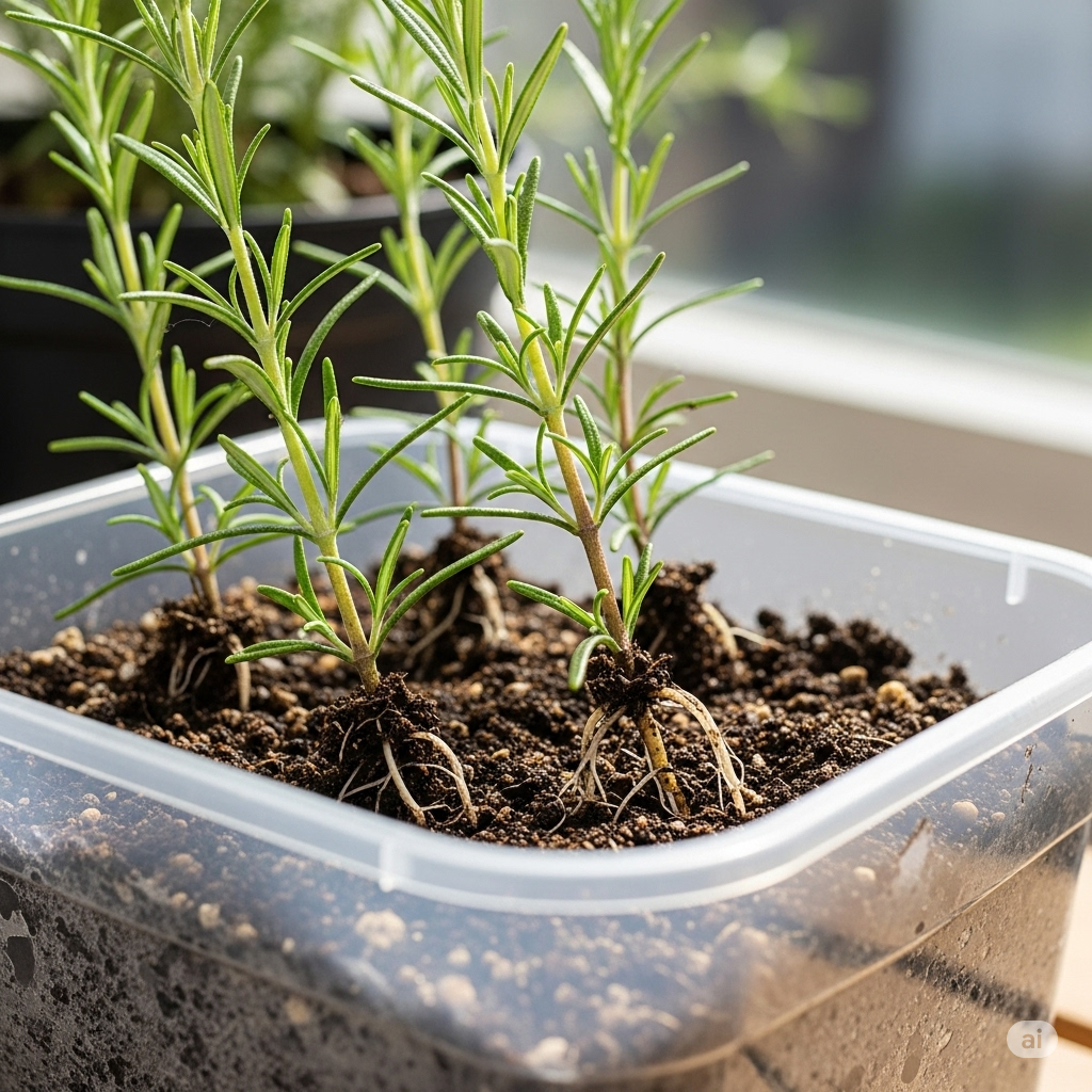 How to Propagate Rosemary from Woody Cuttings - Home Garden Tips