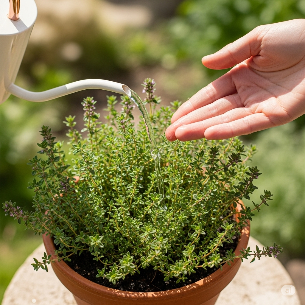 How to Water Thyme Properly and Avoid Root Rot - Home Garden Tips