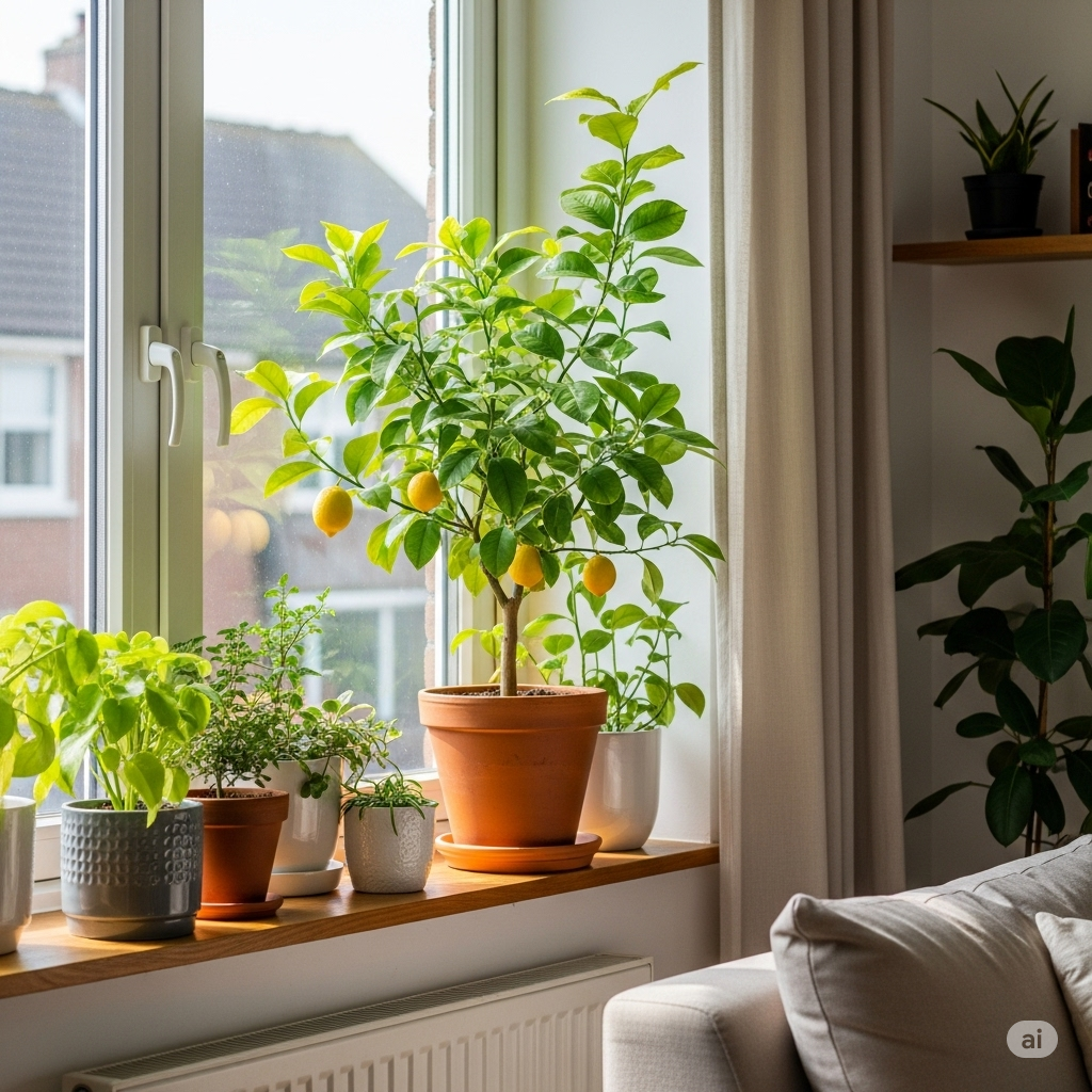 How to harvest lemon tree in containers on your sunny windowsill - Home ...