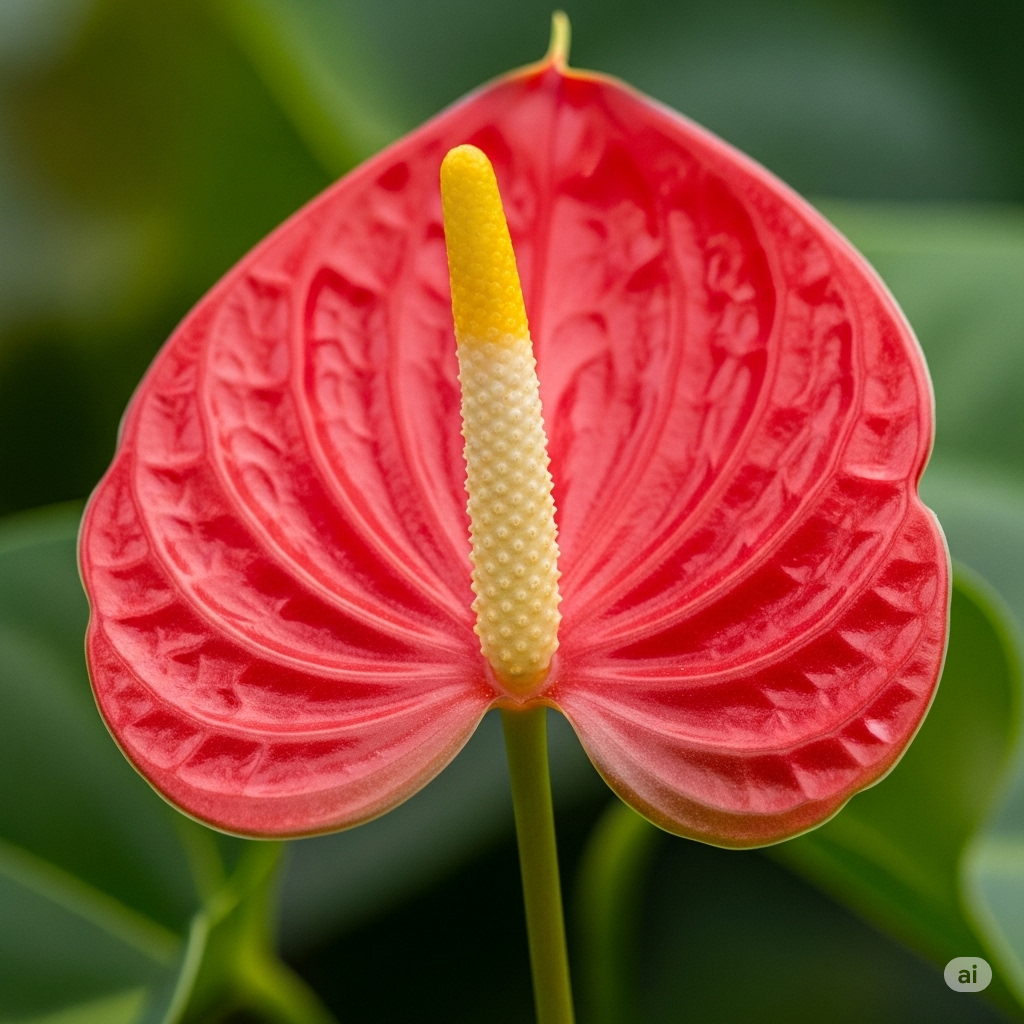 The Secret to Bigger Flamingo Flower Blooms - Home Garden Tips