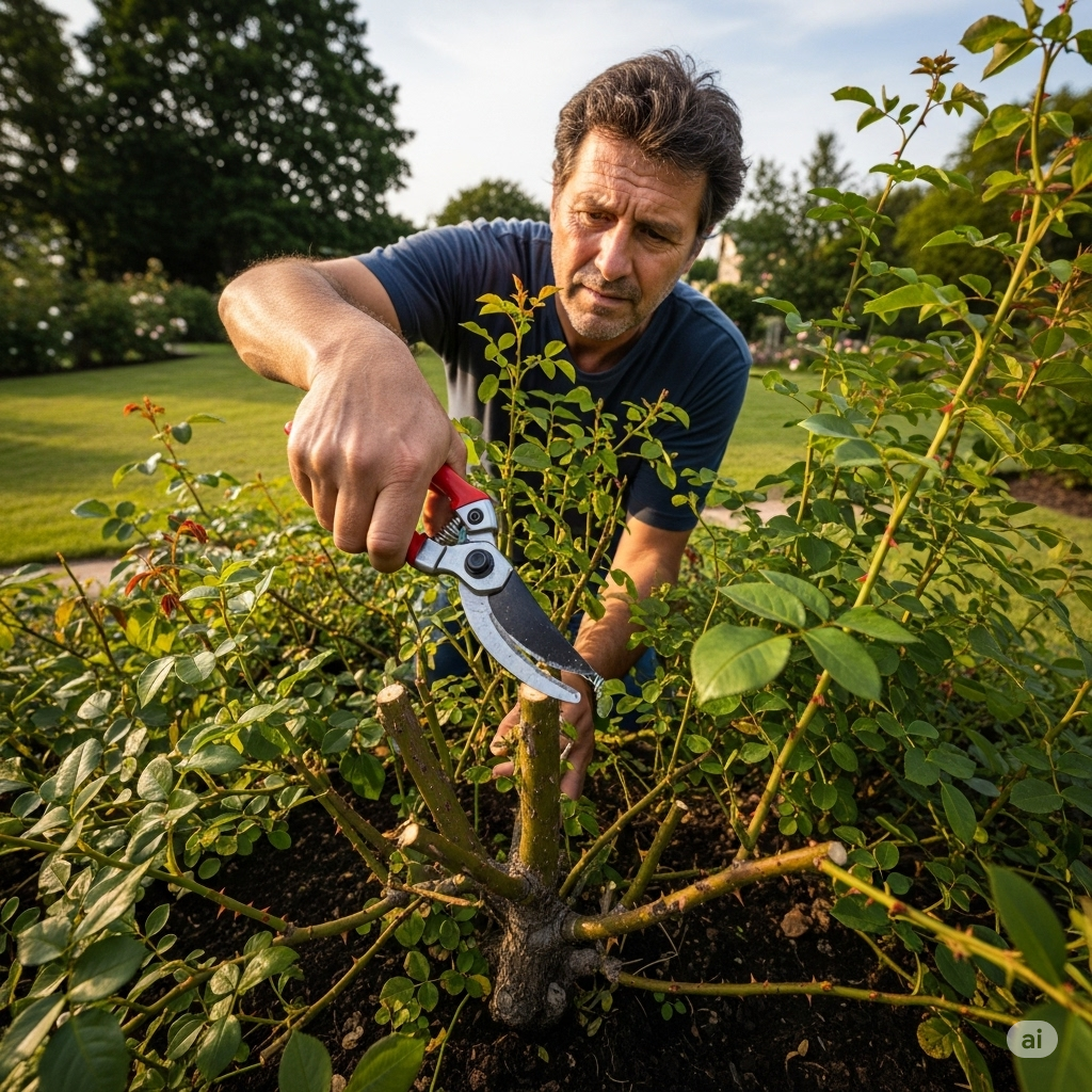 Pruning Roses the Right Way for Bigger Blooms - Home Garden Tips