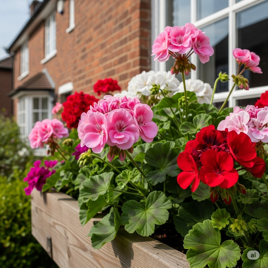 Geranium Care Tips for Window Boxes and Containers - Home Garden Tips