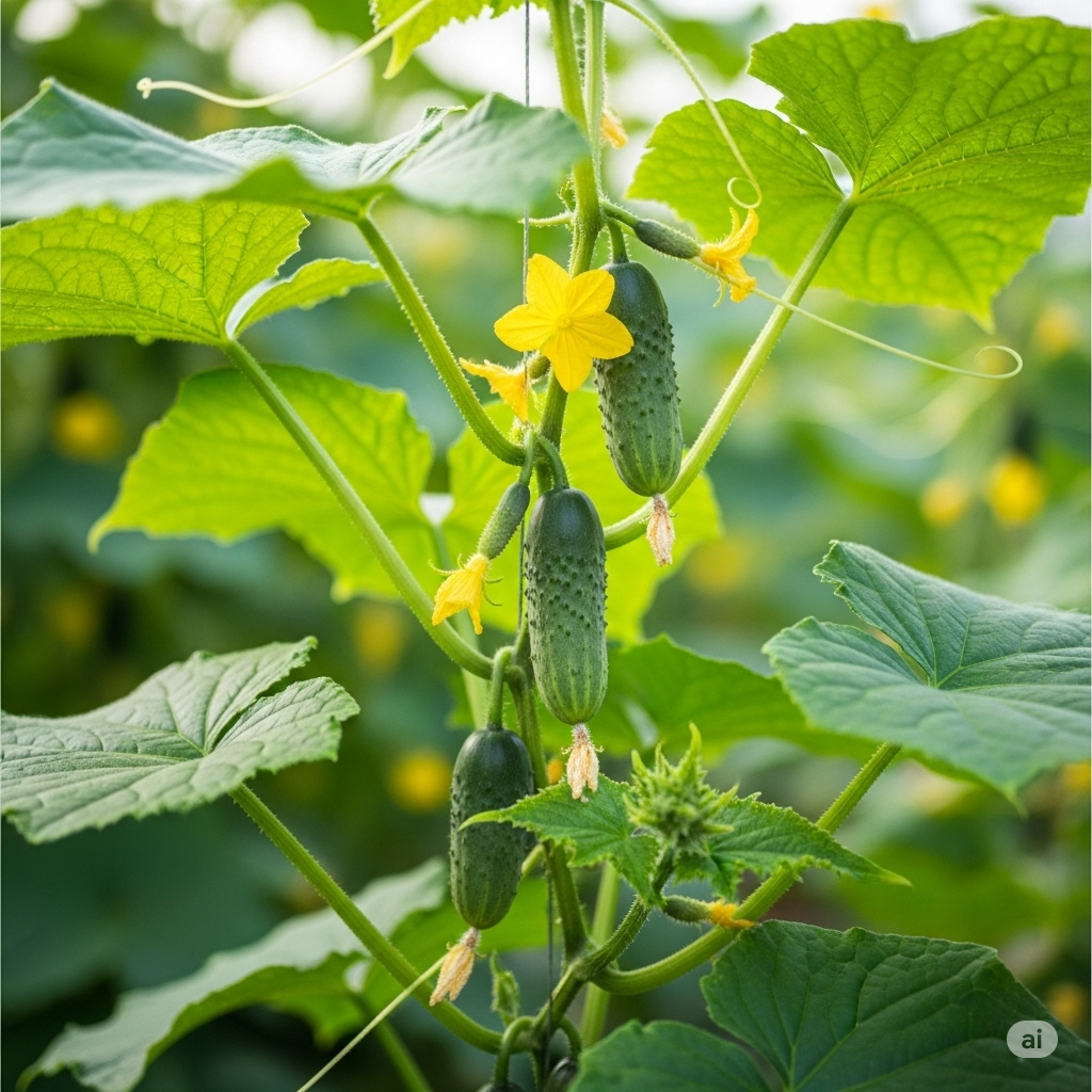 How to harvest cucumbers even if you live in a small apartment - Home ...