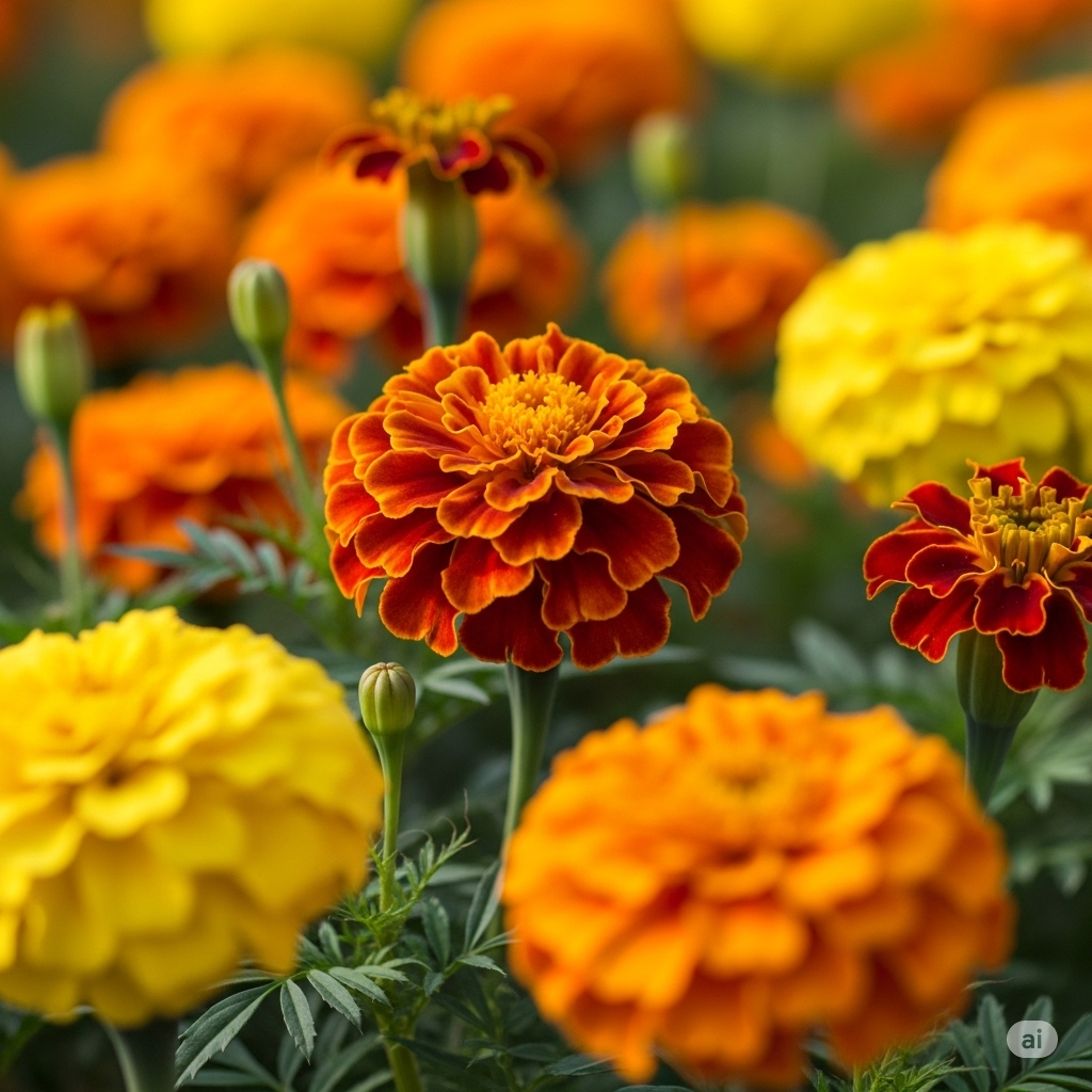 Marigold Varieties for Pots and Garden Beds - Home Garden Tips