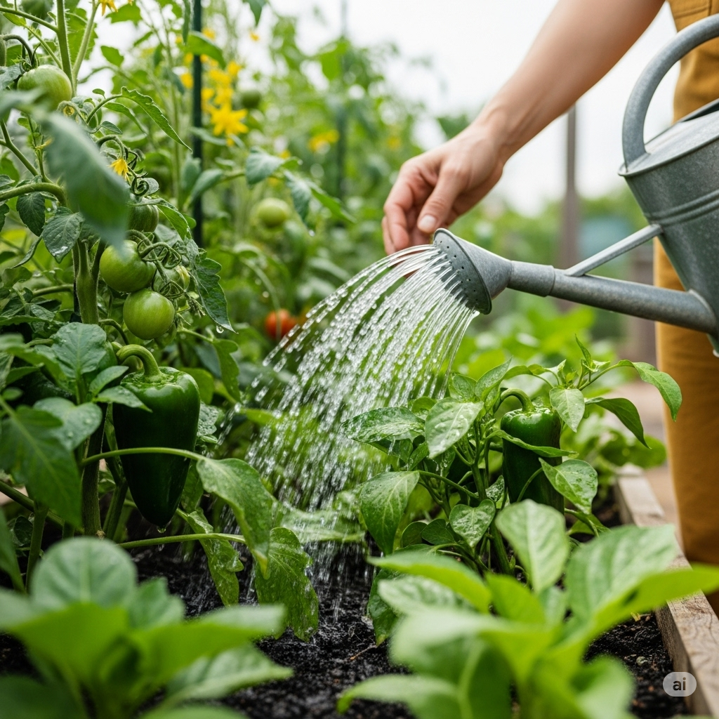 The Art of Hydration: Mastering Plant Watering Techniques - Home Garden ...