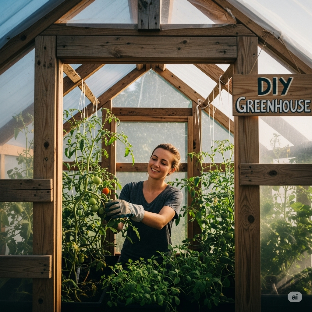 Budget-Friendly DIY Greenhouse Projects - Home Garden Tips