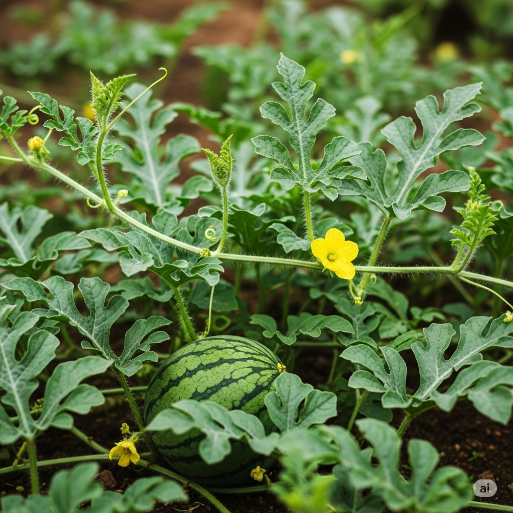 How to Pollinate Watermelon Plants for Better Yield - Home Garden Tips