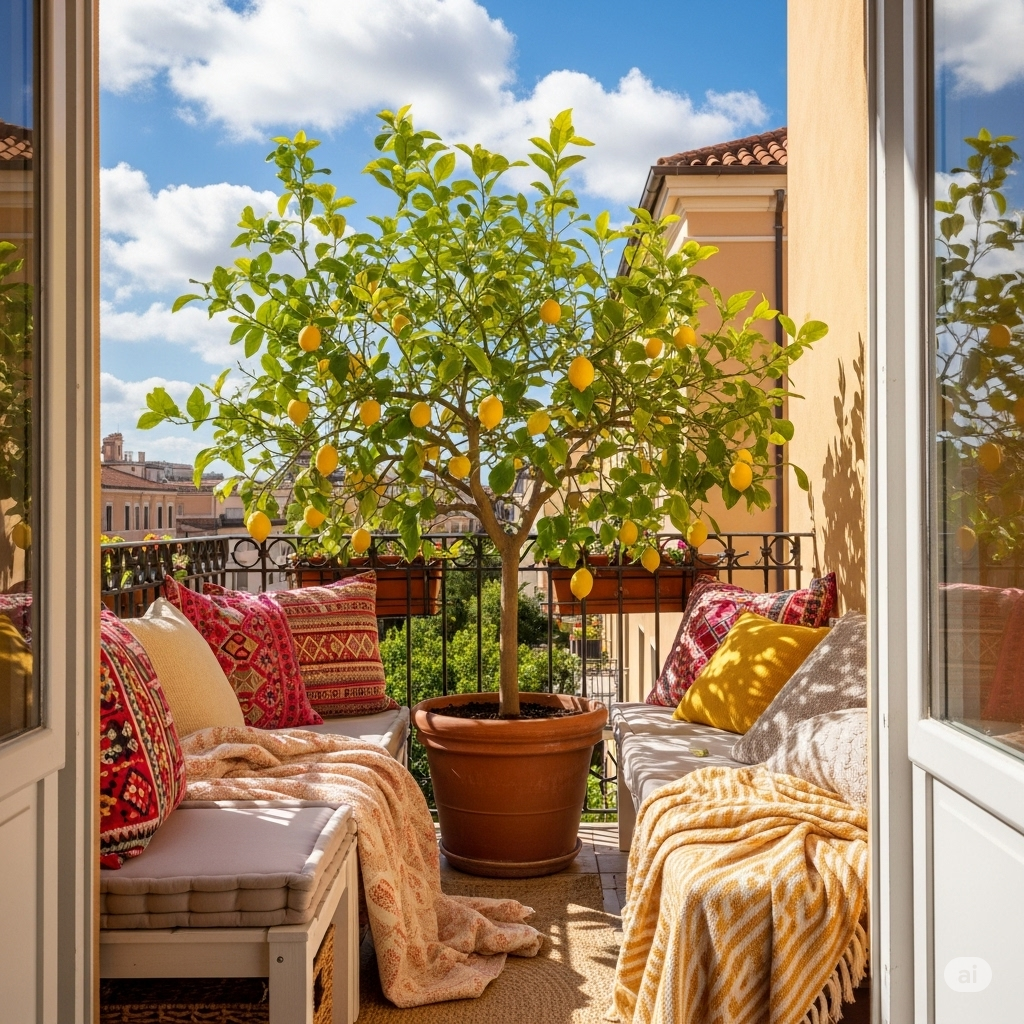 The Secret to a Thriving Balcony Lemon Tree - Home Garden Tips