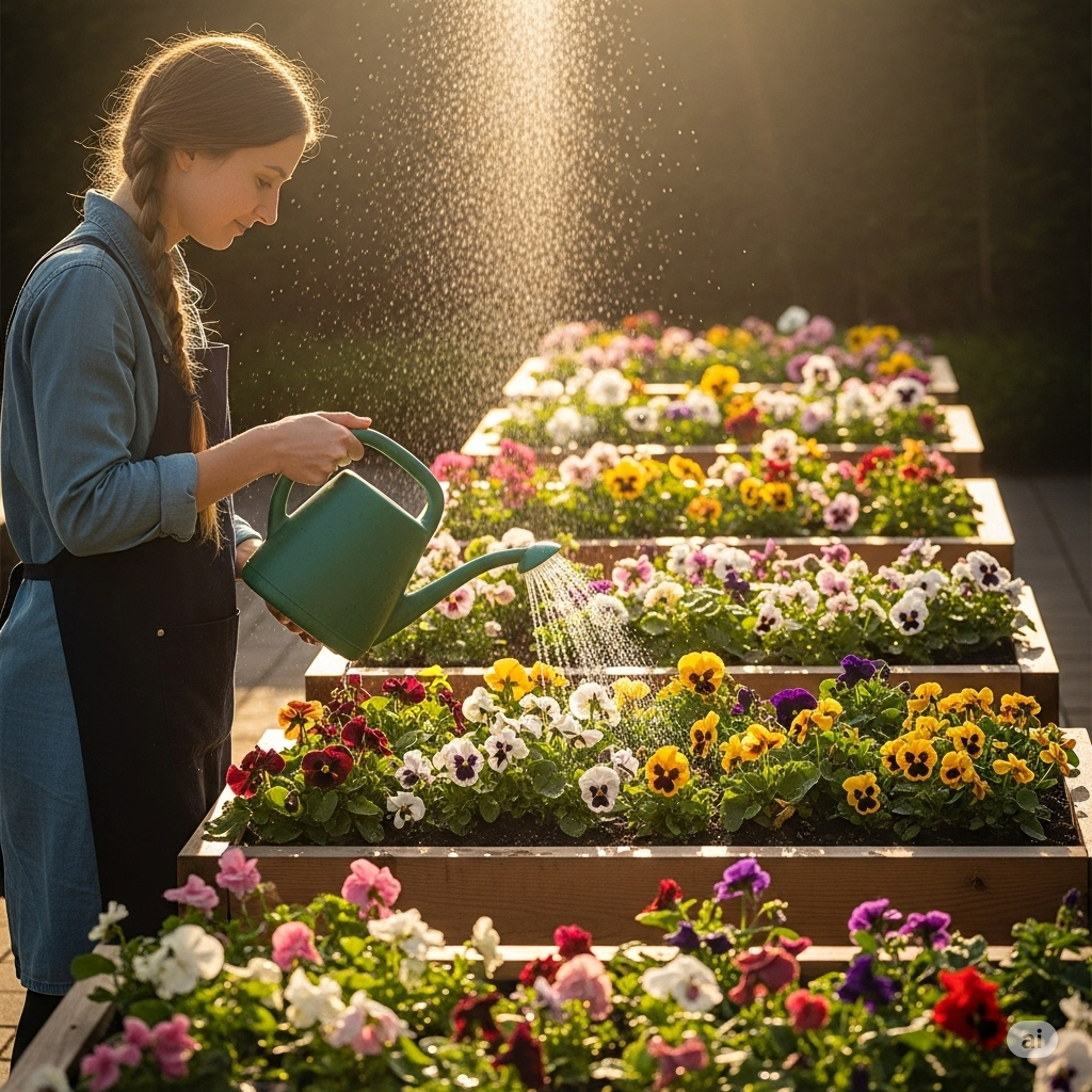 Watering Techniques for Backyard Plant Boxes - Home Garden Tips