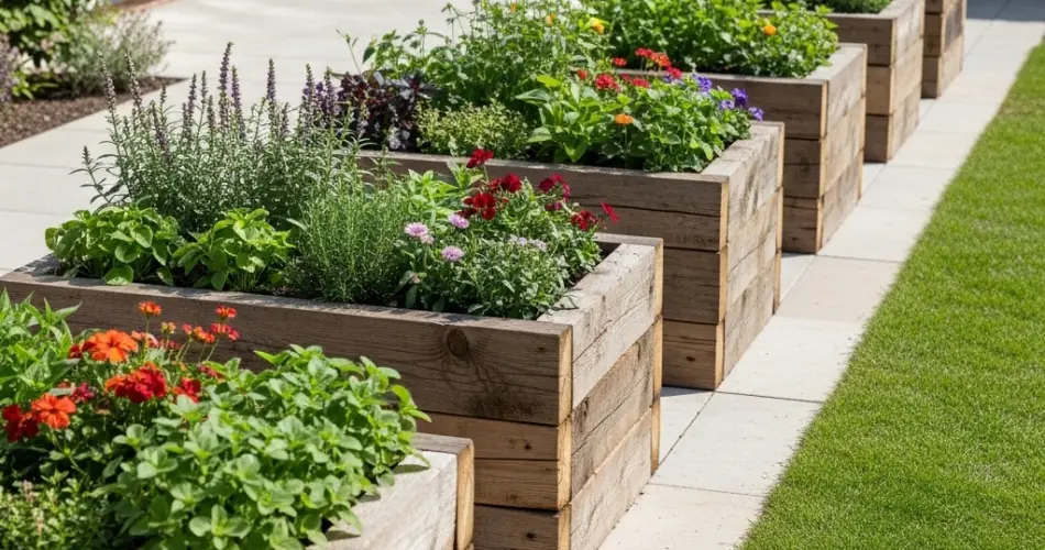 How to Build Raised Plant Boxes for Gardening - Home Garden Tips
