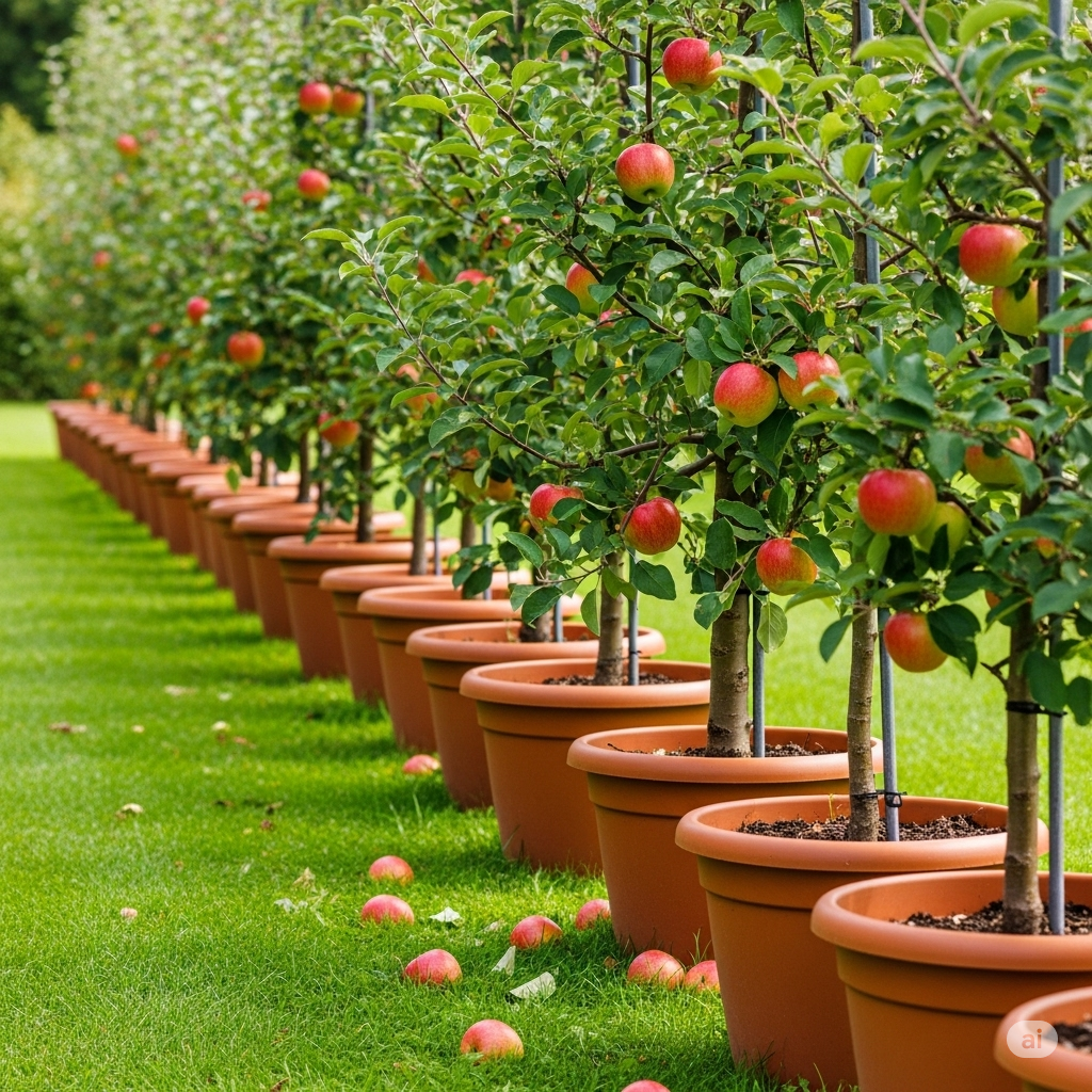 Growing Apple Trees in Containers Made Simple - Home Garden Tips