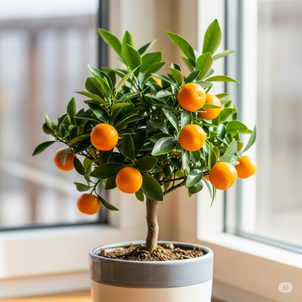How to Care for Dwarf Orange Trees Indoors - Home Garden Tips