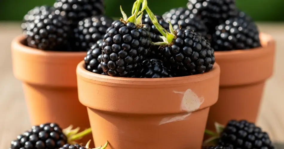 How to Grow Blackberries in Pots - Home Garden Tips