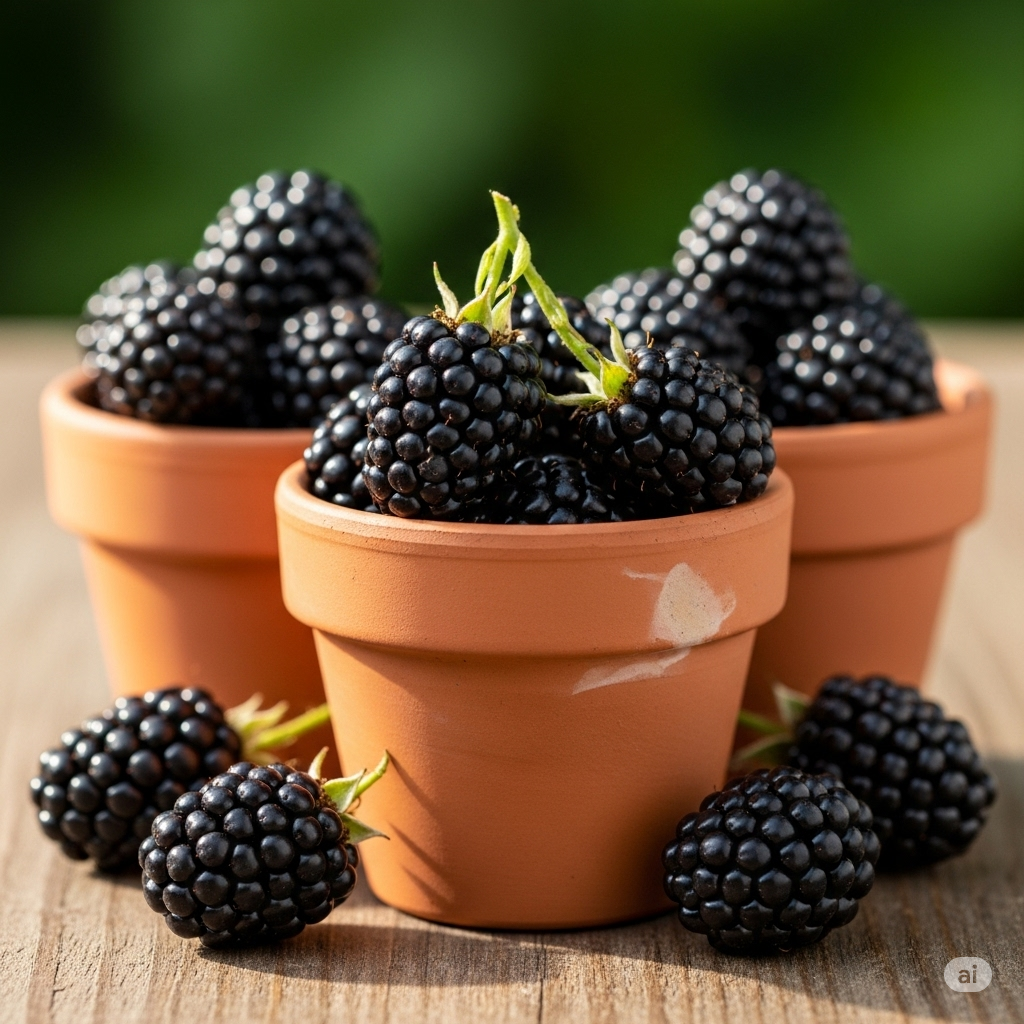 How to Grow Blackberries in Pots - Home Garden Tips