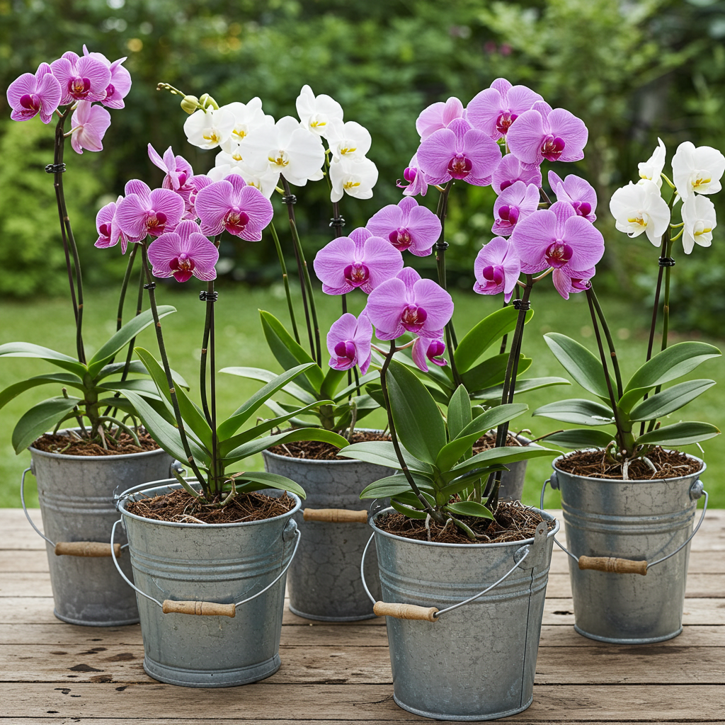 How to Grow Orchids in Buckets for Beautiful Blooms at Home - Home ...