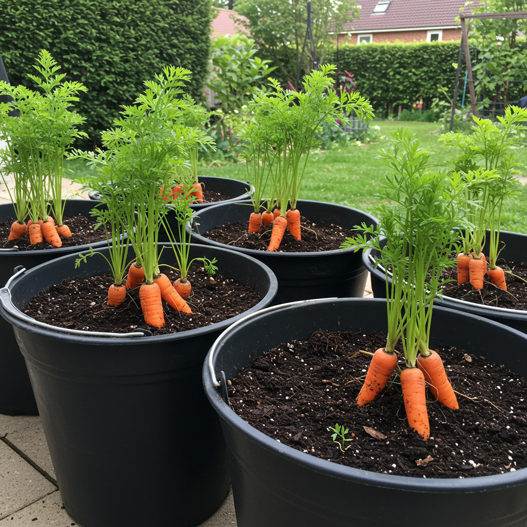 How to Grow Carrots in Buckets to Get the Best Harvests - Home Garden Tips