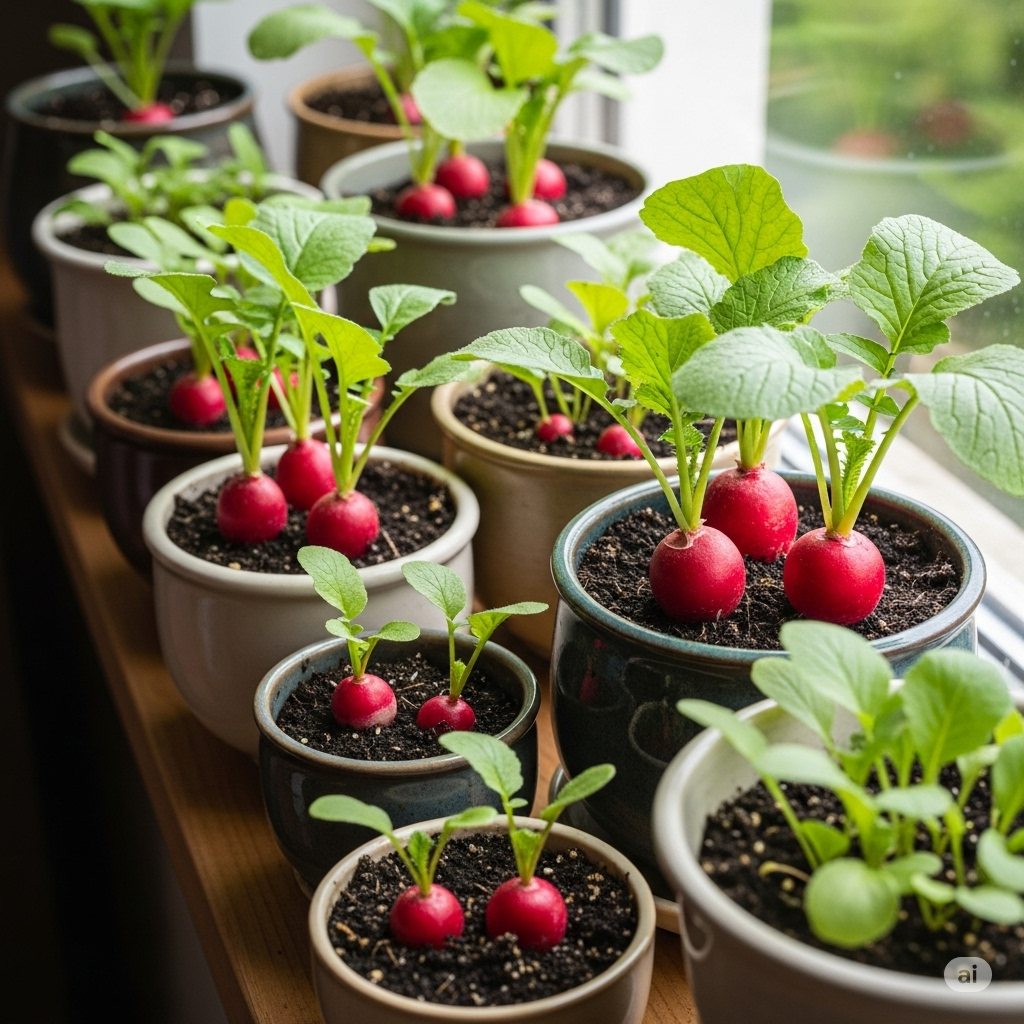 How to Grow Crunchy Radishes in Small Containers - Home Garden Tips