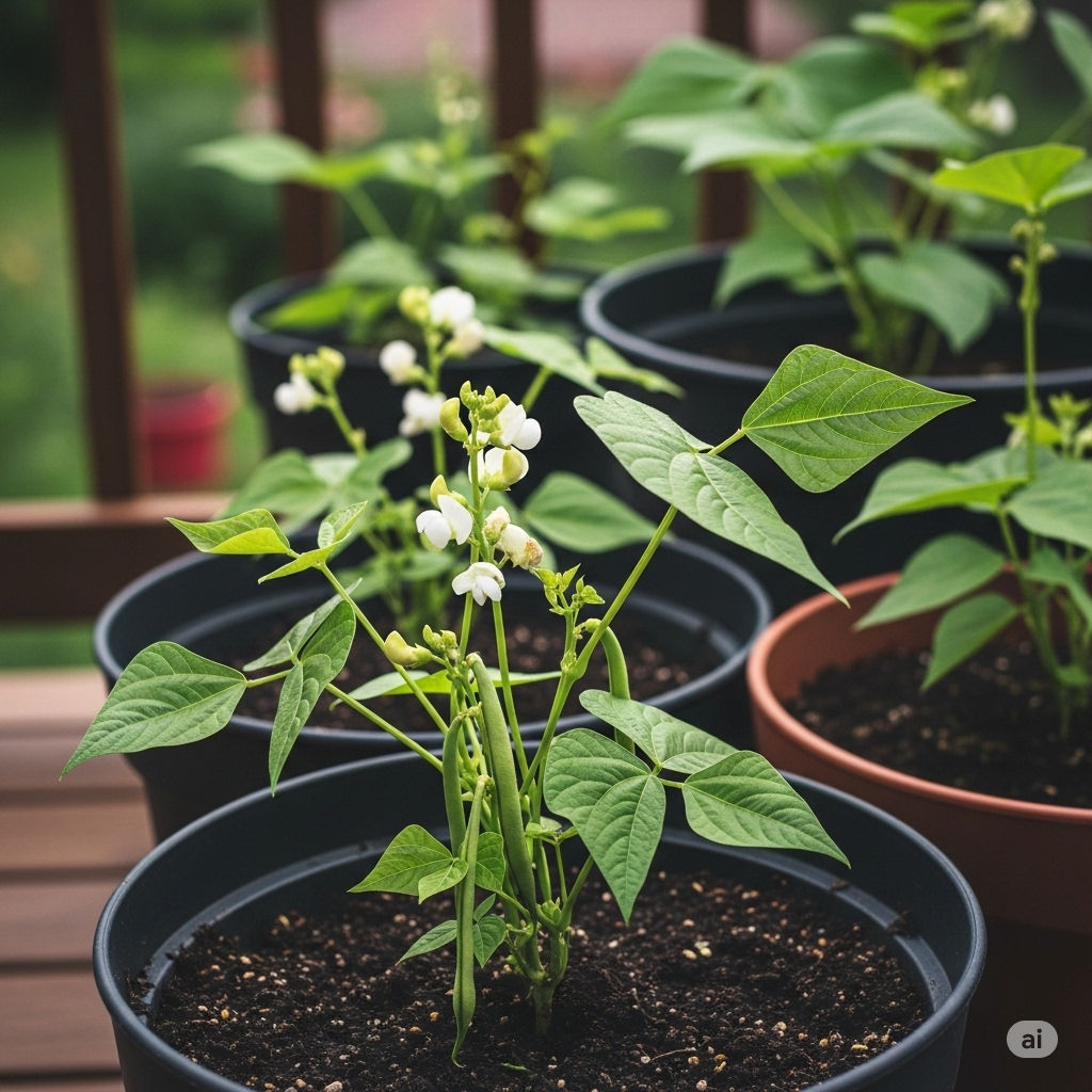 Growing String Beans in Containers - Home Garden Tips