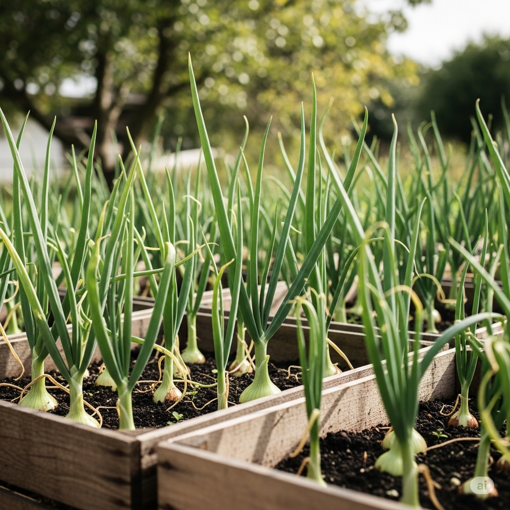 How to Grow Onions in Backyard Crate Gardens - Home Garden Tips