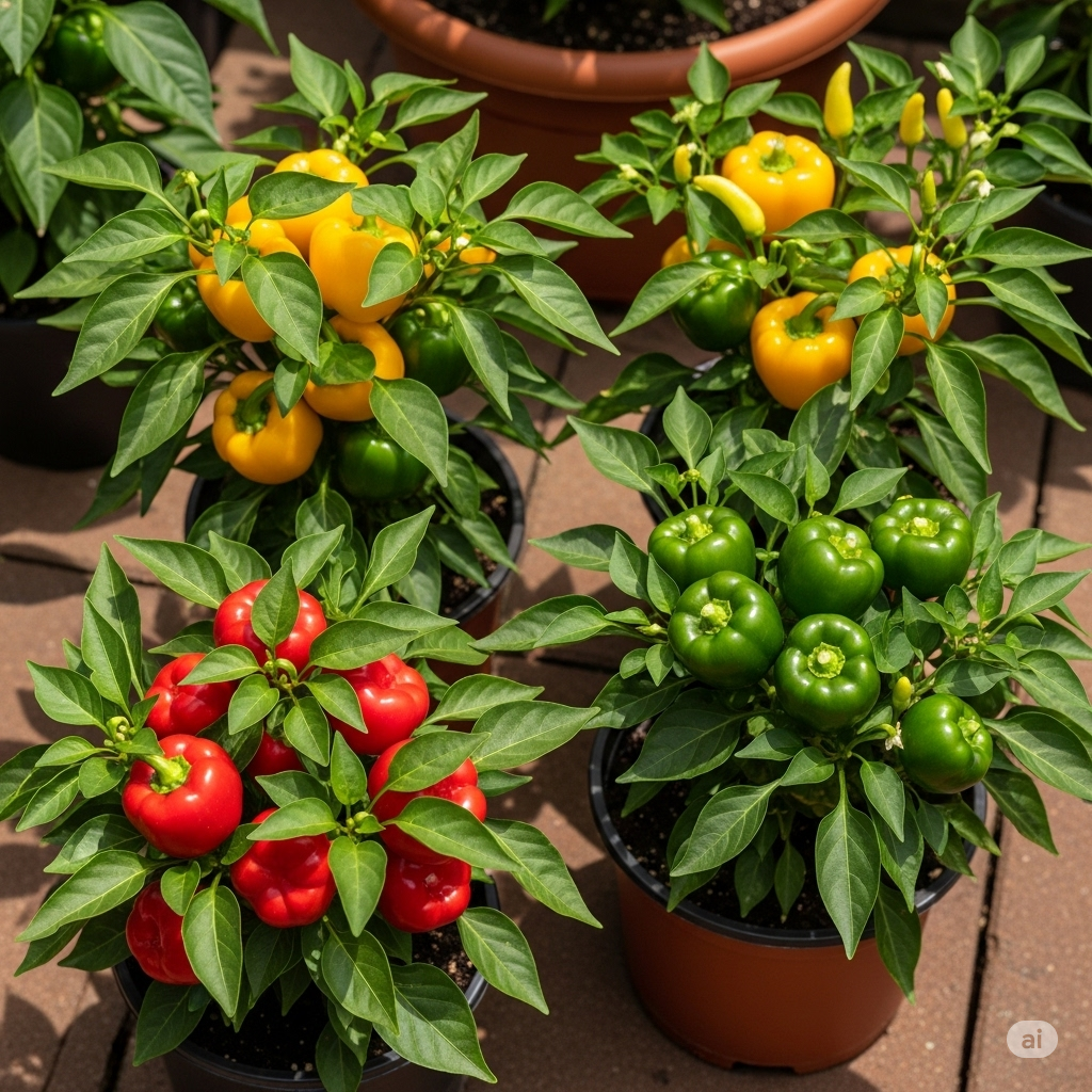 Pot Up Peppers for a Fresh, Colorful Harvest - Home Garden Tips