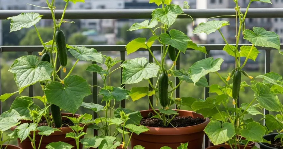 How to Grow Cucumbers in Containers with Trellises - Home Garden Tips