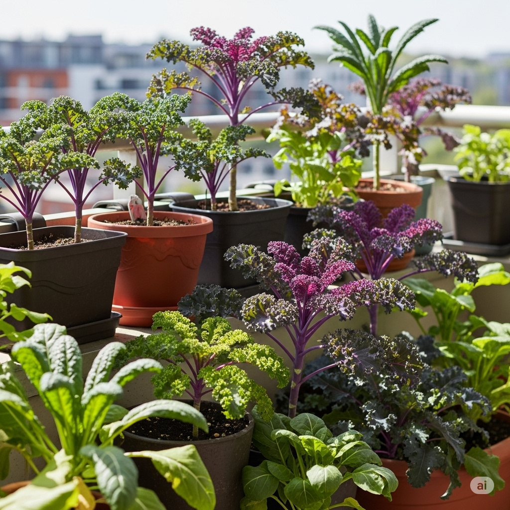 Kale in Containers: The Urban Superfood Solution - Home Garden Tips