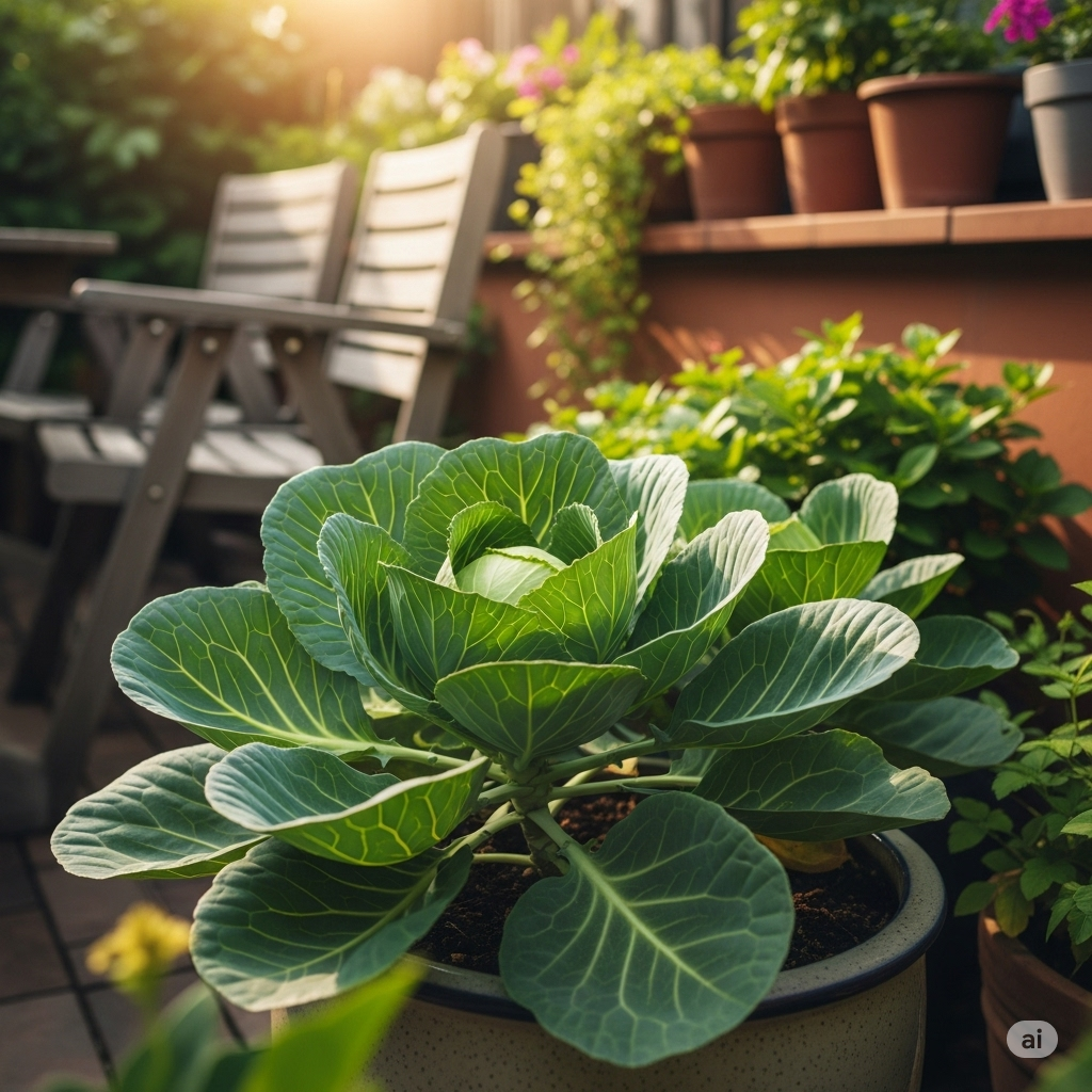 How to Grow Crunchy Cabbage in Patio Pots - Home Garden Tips