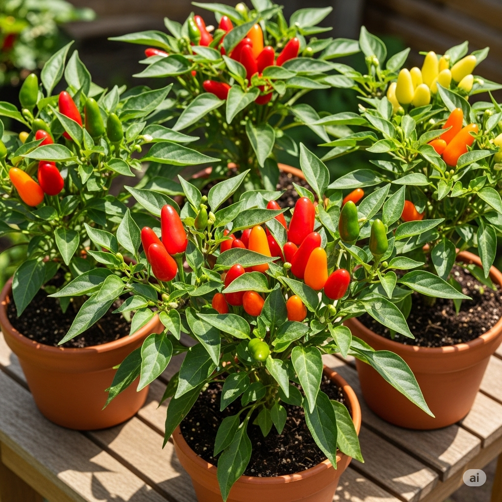 From Pot to Heat: Chili Peppers in Small Spaces - Home Garden Tips