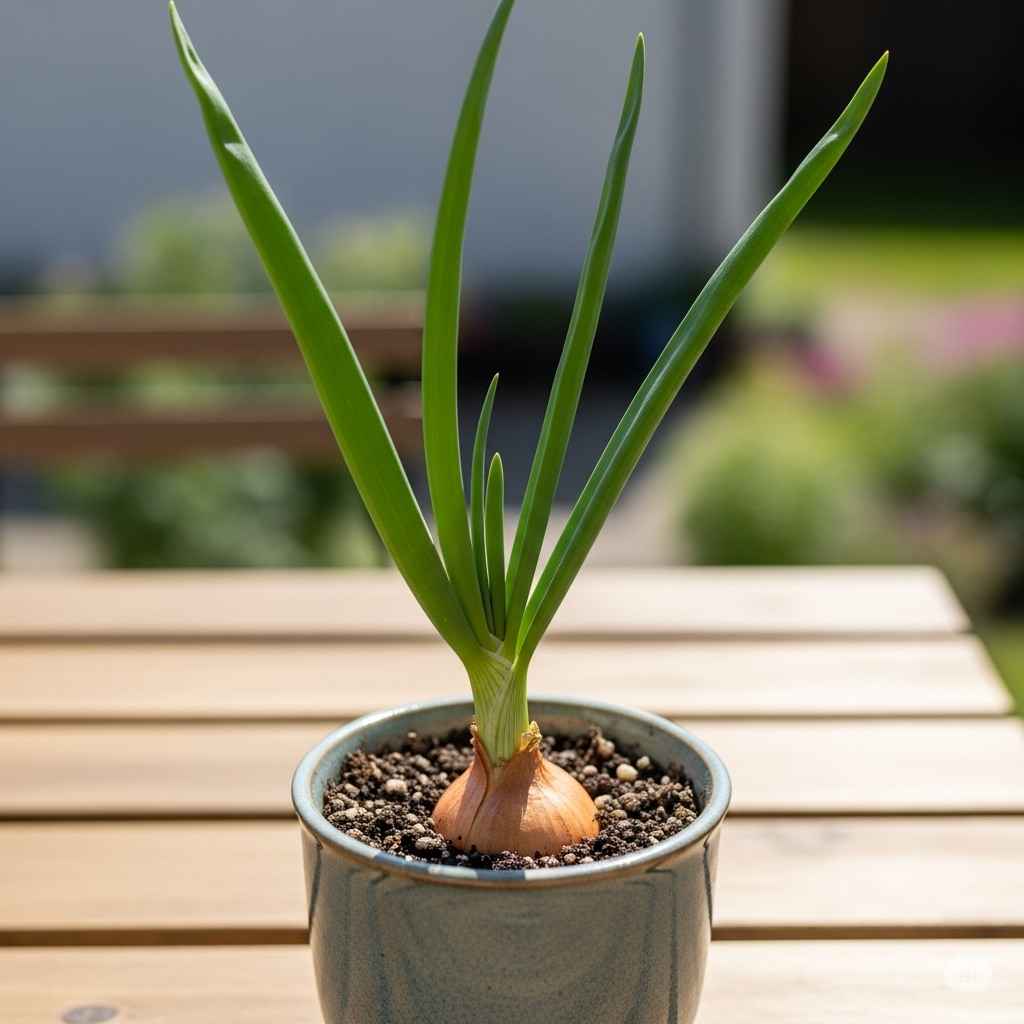 Quick and Easy Onions in a Simple Pot - Home Garden Tips