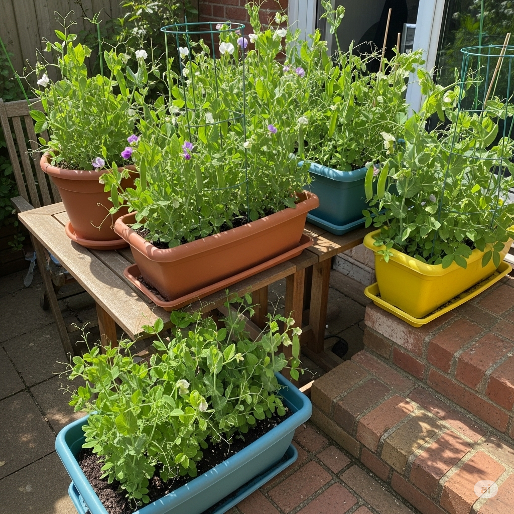 How to Grow Sweet Peas in Containers at Home - Home Garden Tips