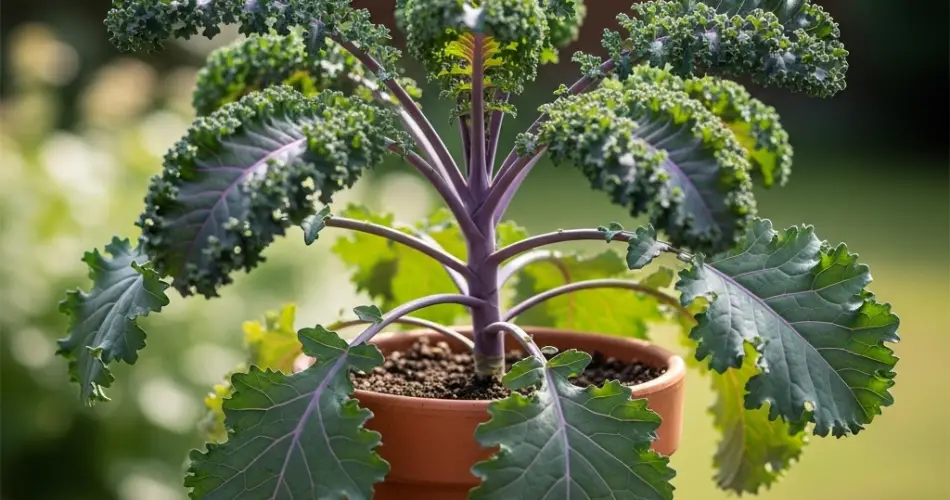 DIY Kale Growing in Pots for Urban Living - Home Garden Tips