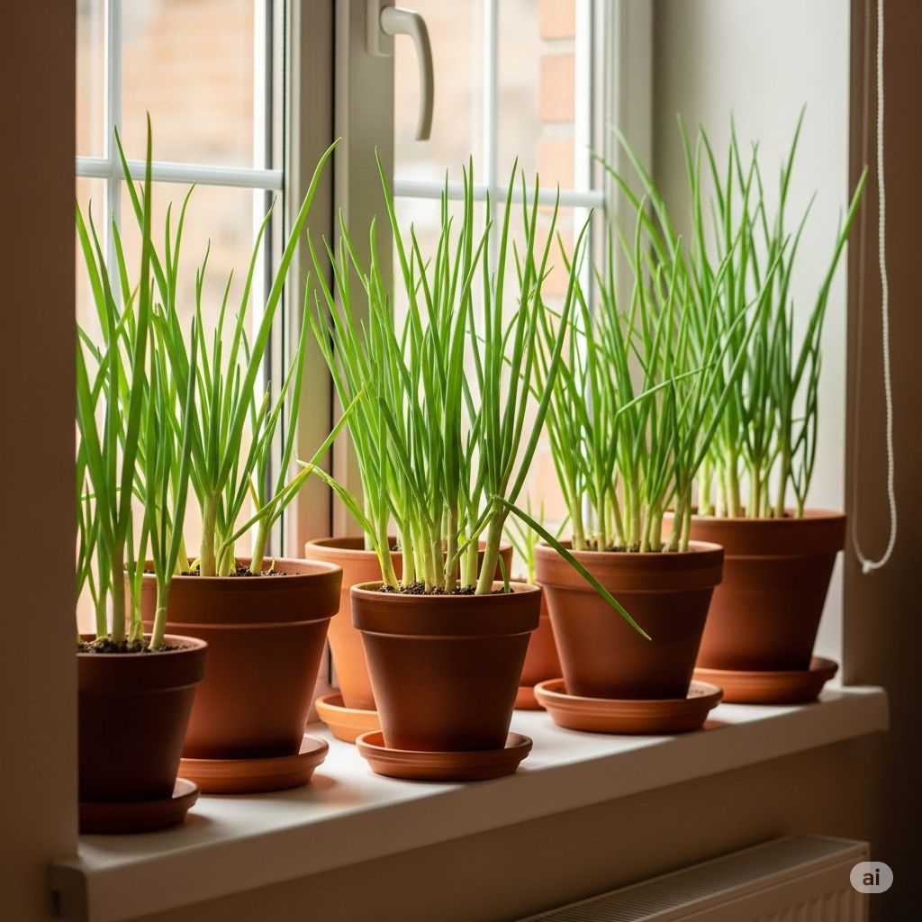 How to Grow Green Onions in Your Kitchen Pots - Home Garden Tips